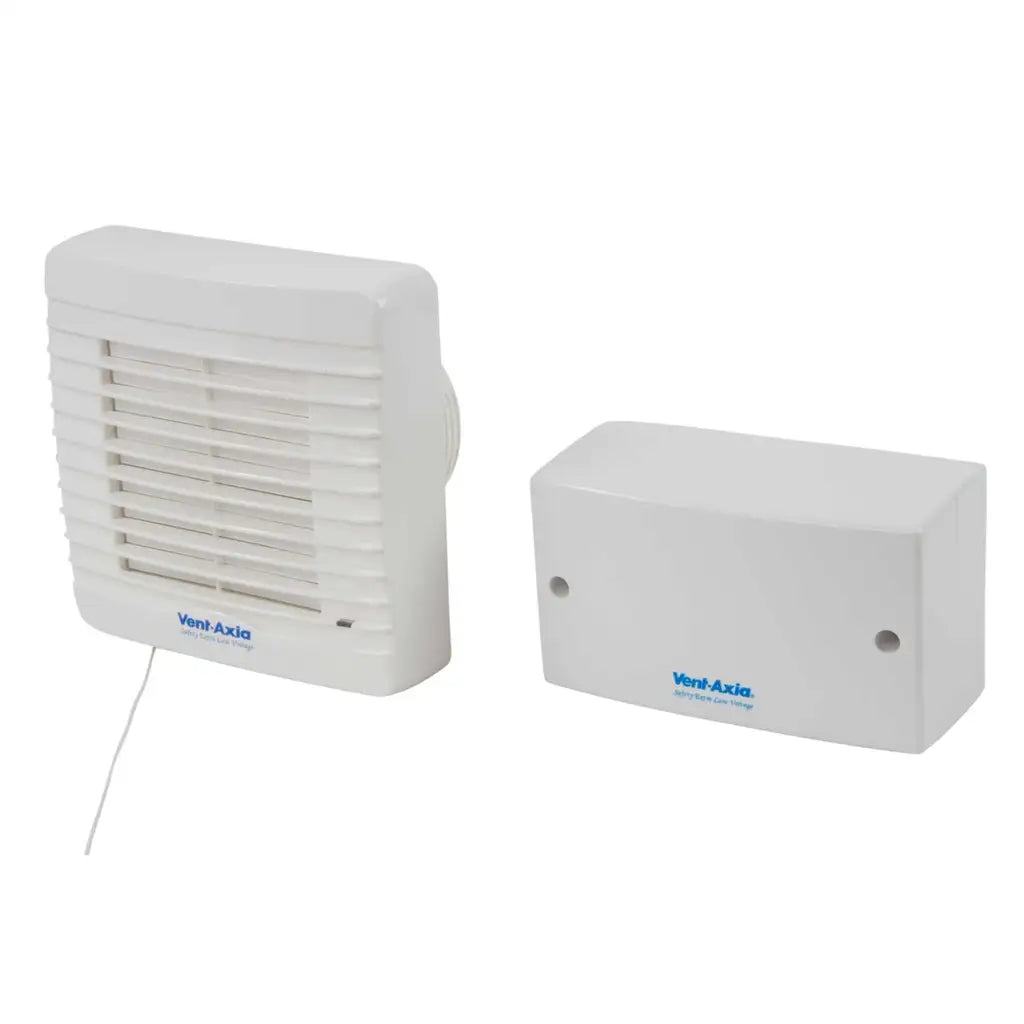 Vent-Axia 100mm 4" VA100 SELV Range Shutter, Humidity & Pullcord - 258 ...