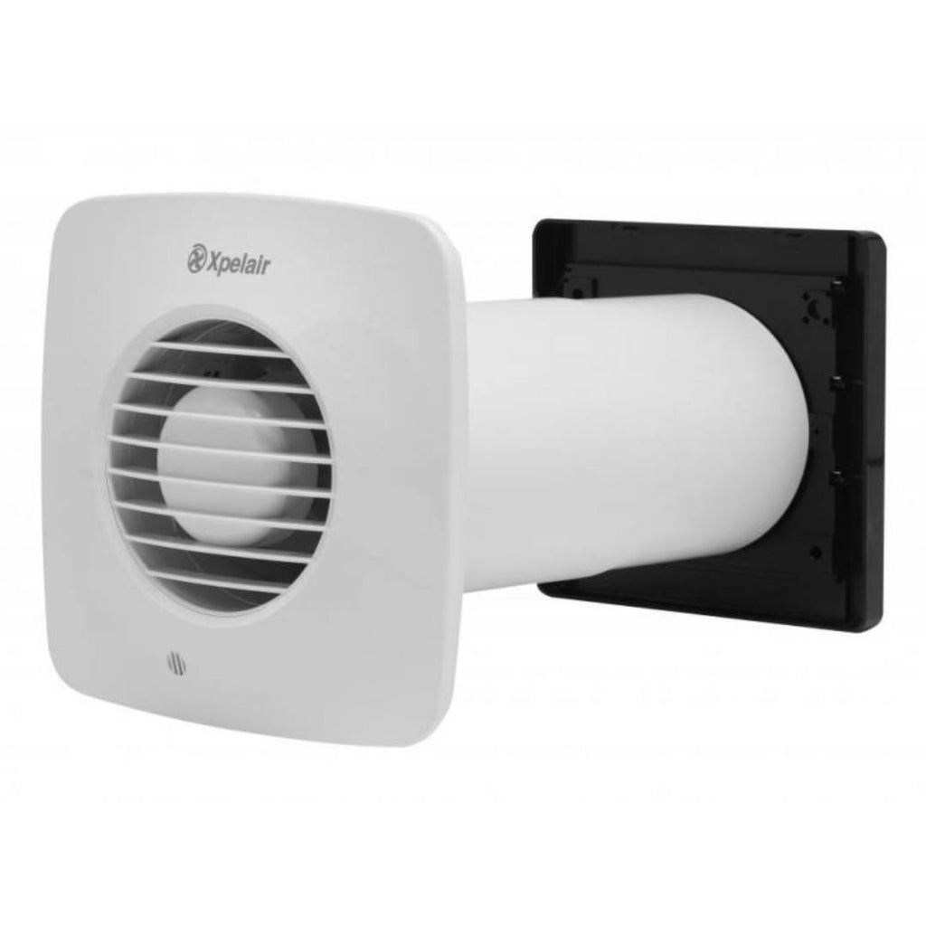 Xpelair DX100HPTR Humidistat Pull Cord Timer Round Extractor Fan with ...