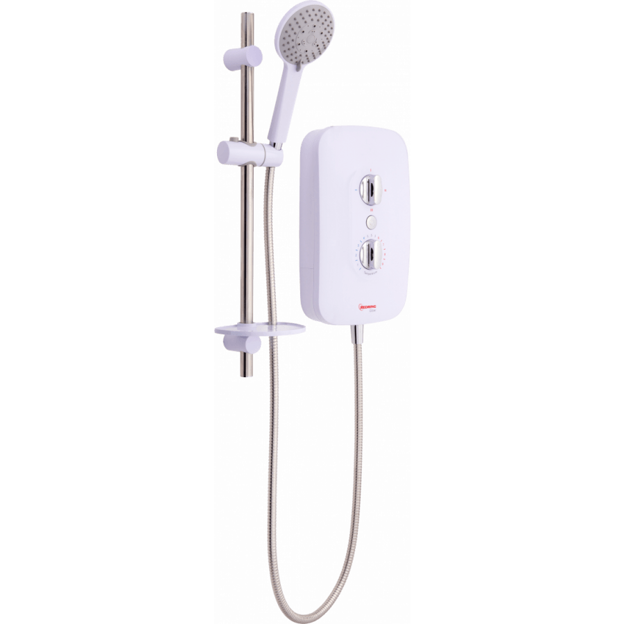Redring Glow 9.5KW Phased Shutdown Electric Shower With 3 Power Settin ...