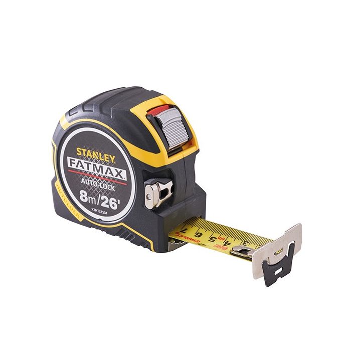 STANLEY FatMax Autolock Pocket Tape 8m/26ft (Width 32mm) - XMS23ATAPE8 ...