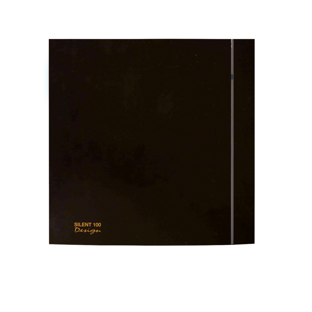 Envirovent Silent Design 100mm/4" Front Cover Black (Cover Only) - SIL ...
