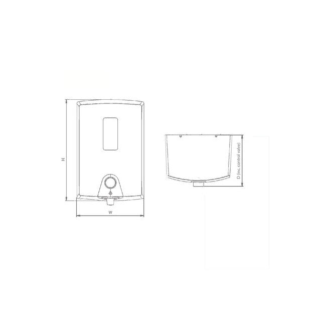 Hyco Omega 3L Boiling Water Unit White - OMEG3 – Air Con Centre
