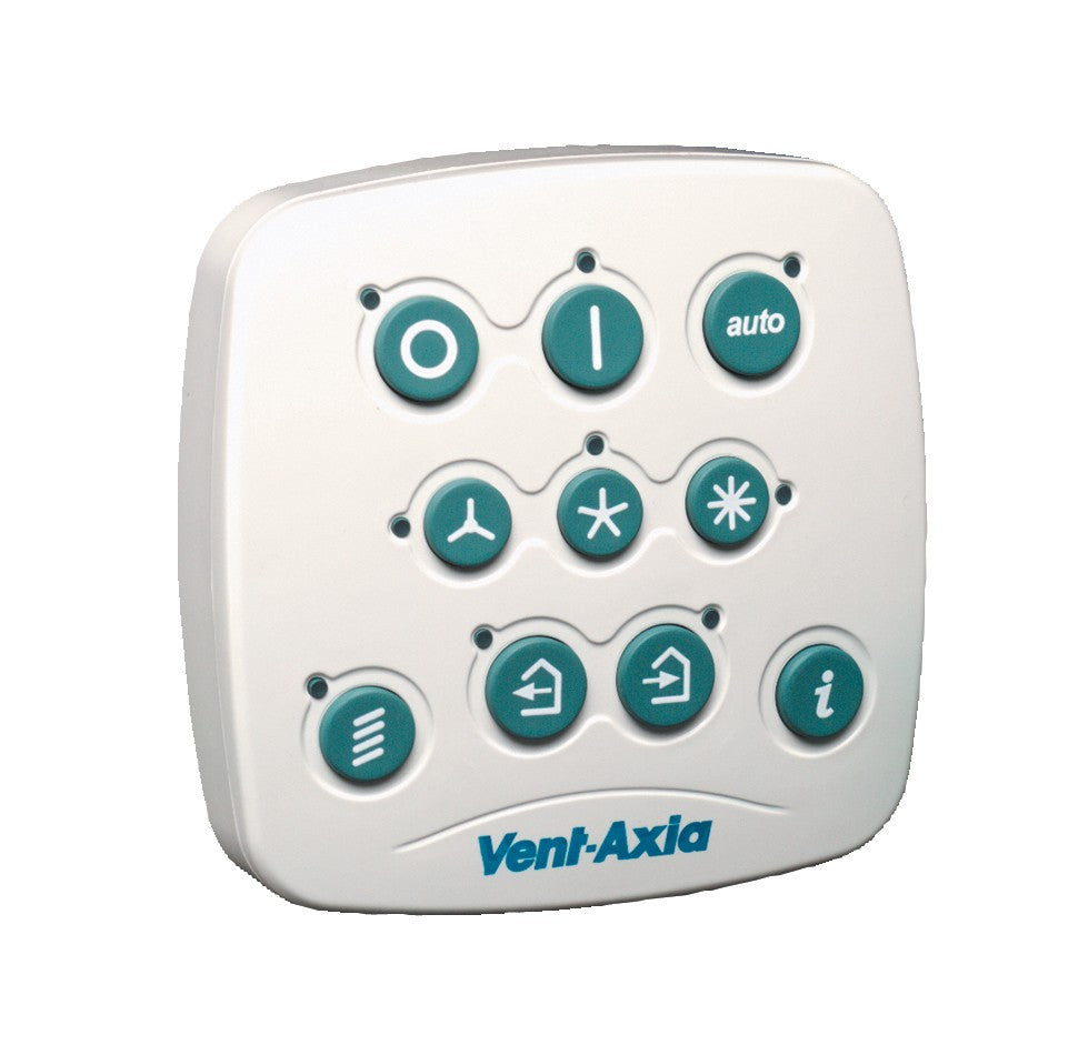 Vent Axia T-Series LoWatt Wireless Controller - 455874 – Air Con Centre