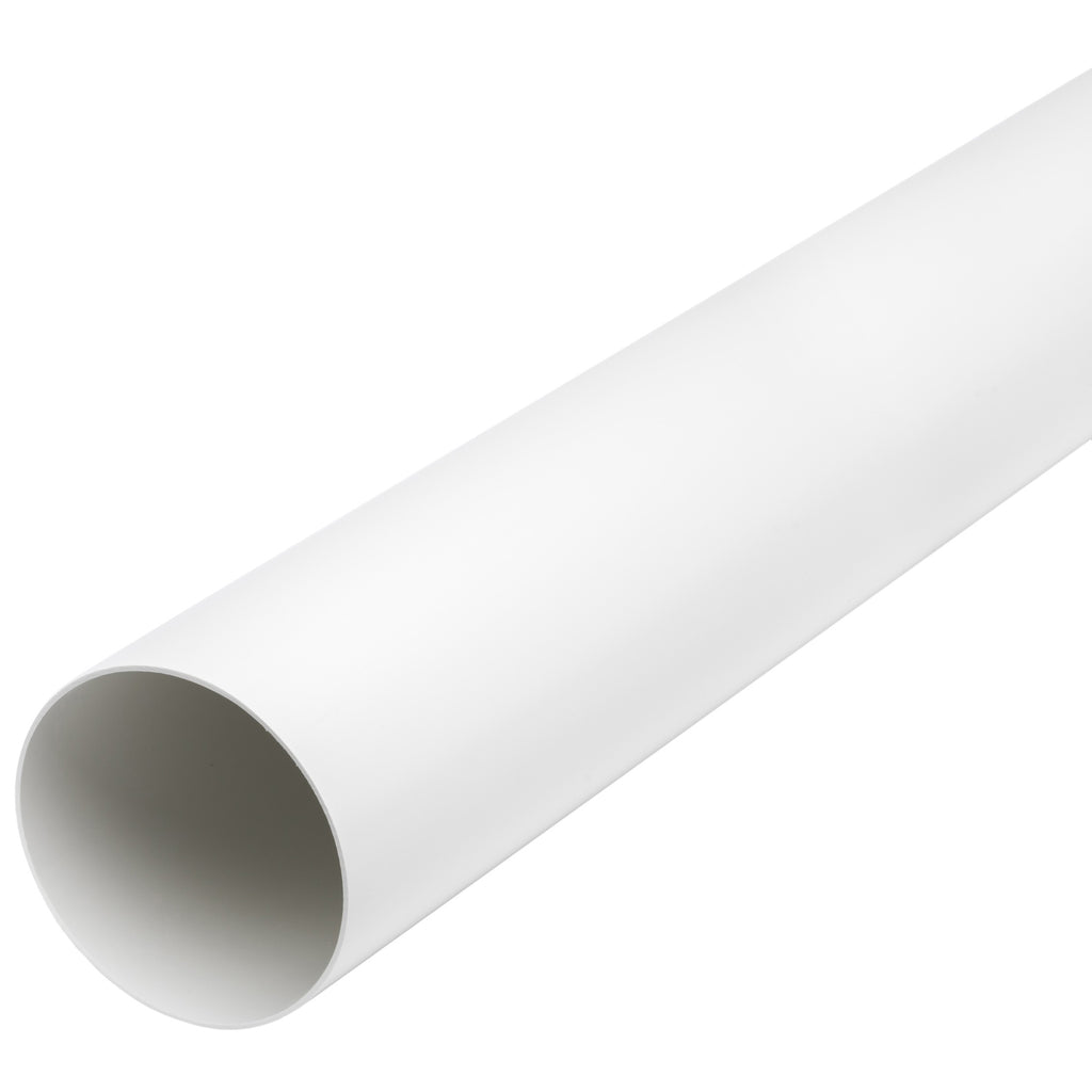 MANROSE 100MM ROUND PVC PIPE (1M) - 41900 – Air Con Centre