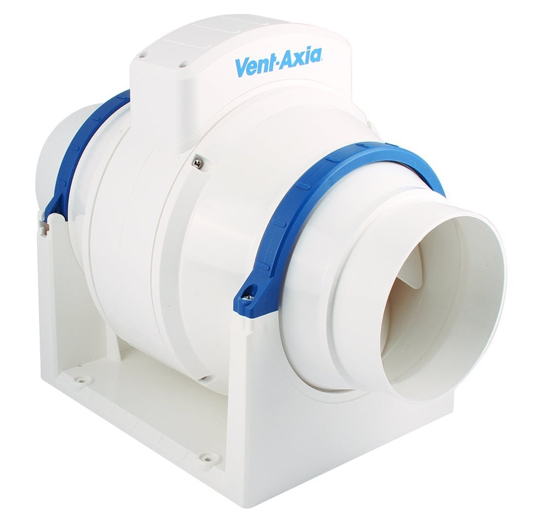 Vent-Axia ACM100 Mixed Flow 100mm (4") In-line Extractor Fan - 1710401 ...