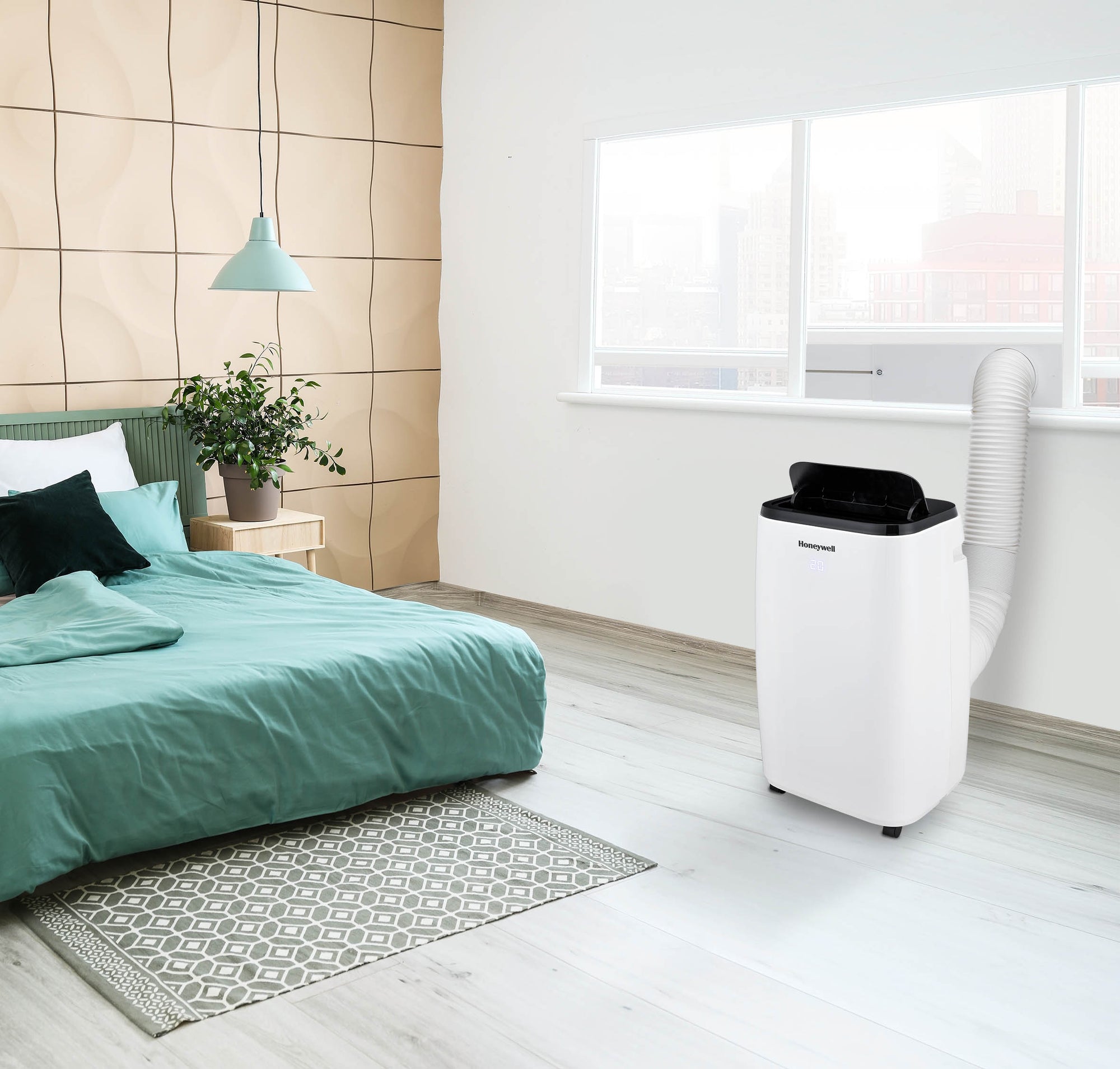 Honeywell 12000 BTU WiFi Compatible Portable Air Conditioner With Voic ...