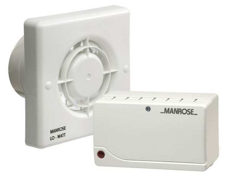 Manrose Safety Extra Low Voltage (SELV) Fan with Transformer - SELVLW1 ...
