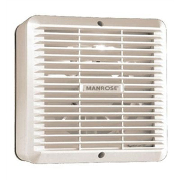 Manrose 300mm/12inch. Commercial Window Fan Auto with Internal Shutter ...