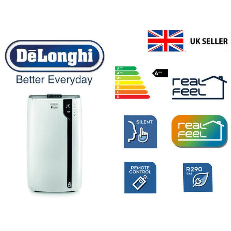 De'Longhi Pinguino PAC EX100 Silent Portable Air Conditioning Unit ...