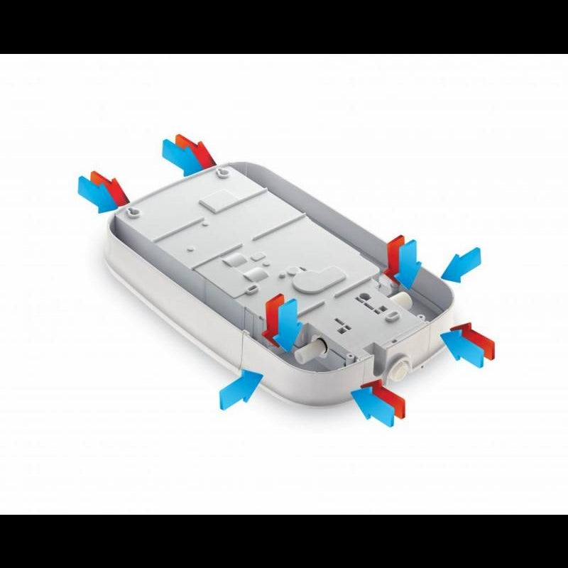 Redring Bright 8.5KW Multi-Connection Electric Shower With 3 Power Set ...