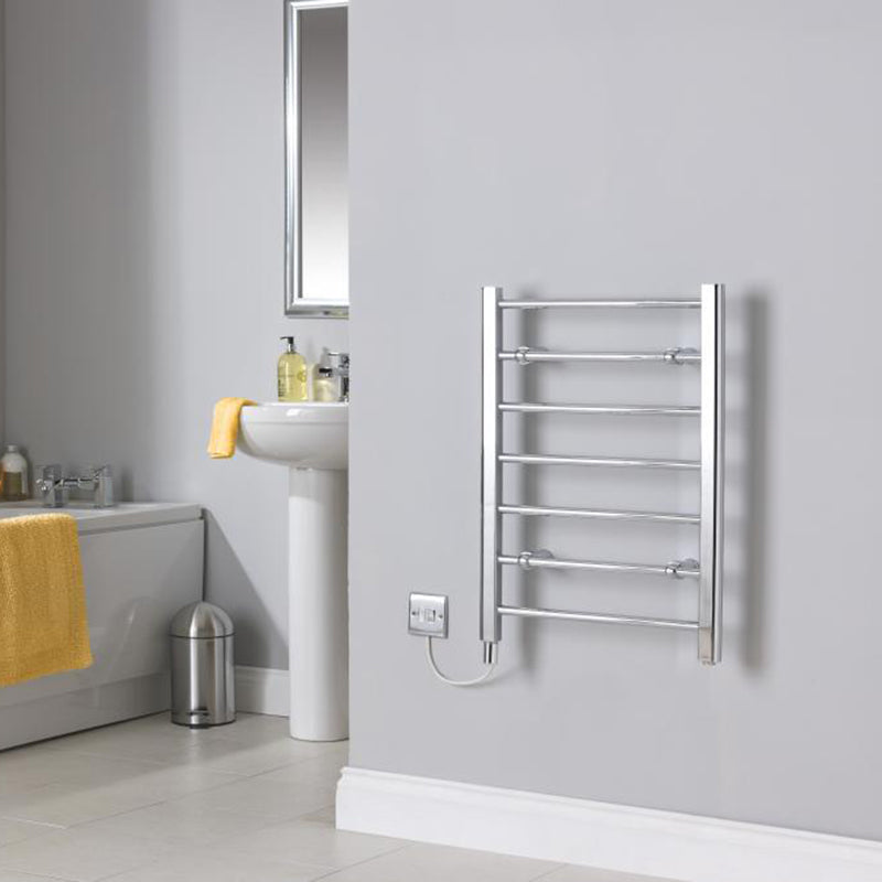 Creda 80W Seven-Rail Ladder Towel Rail In Chrome Finish - CLR7C 80W ...