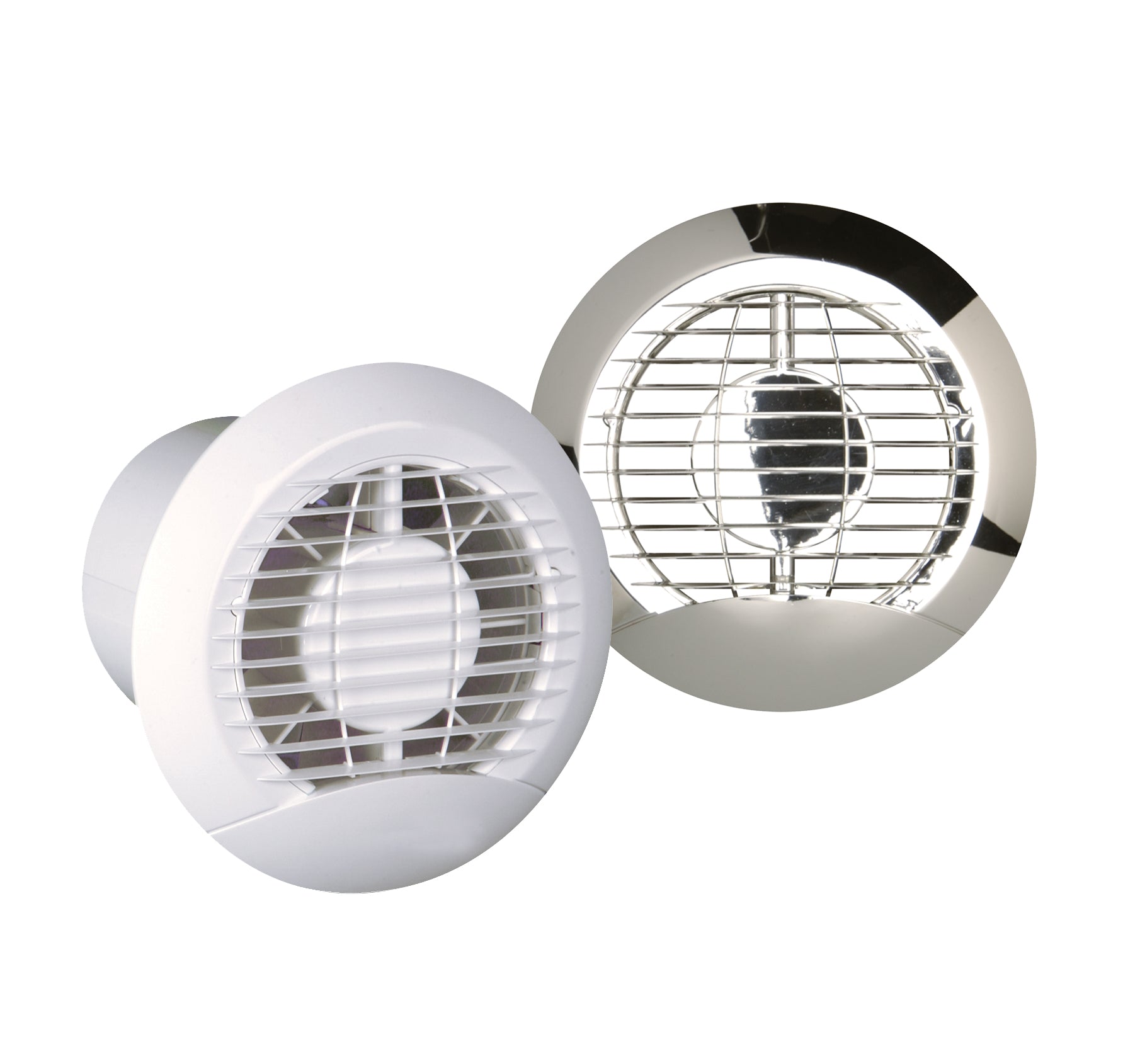 Manrose Haylo 100mm/4 Inch Round Extractor Fan with Backdraft Shutter ...