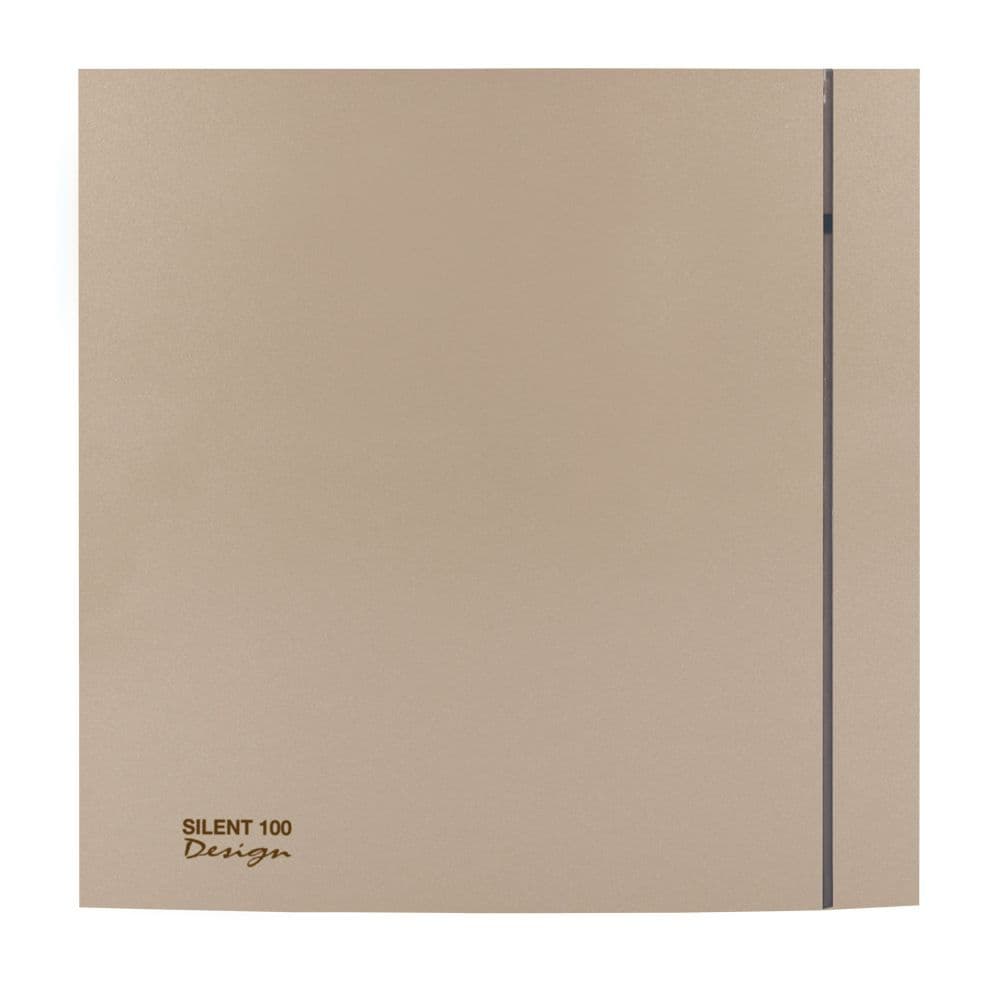 Envirovent Silent Design 100mm/4" Front Cover Champagne (Cover Only ...