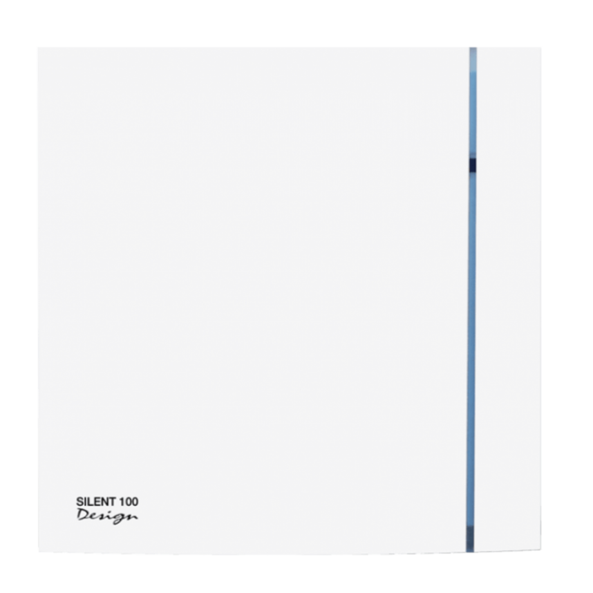 Envirovent Silent Design 100mm/4" Front Cover Silver (Cover Only) - SI ...